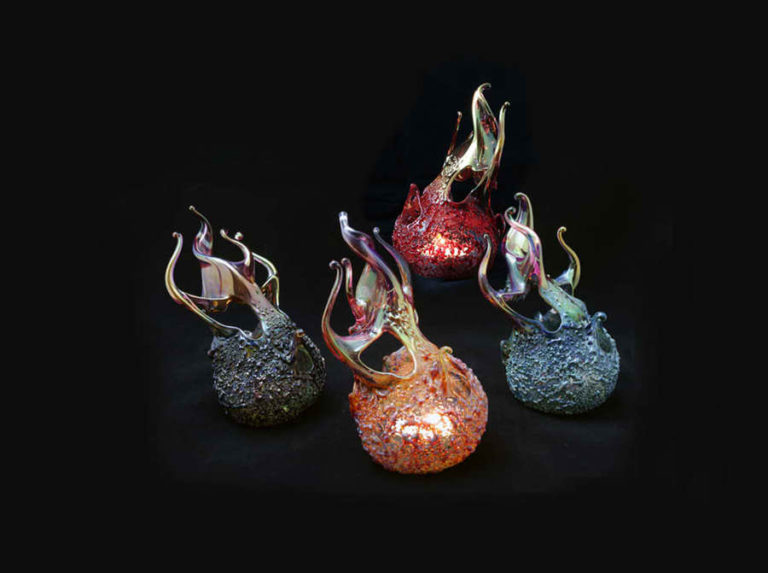 Glass Fireball | Hand Blown Glasswork | Scott Jacobs Gallery