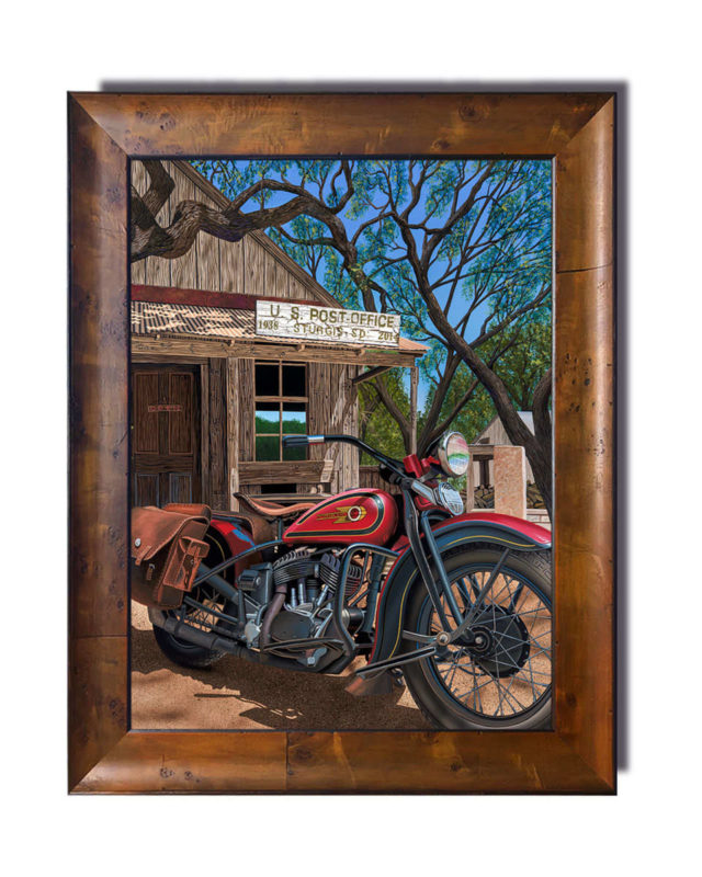 Pappy Was Here | Harley-Davidson Sturgis Art | Scott Jacobs Gallery