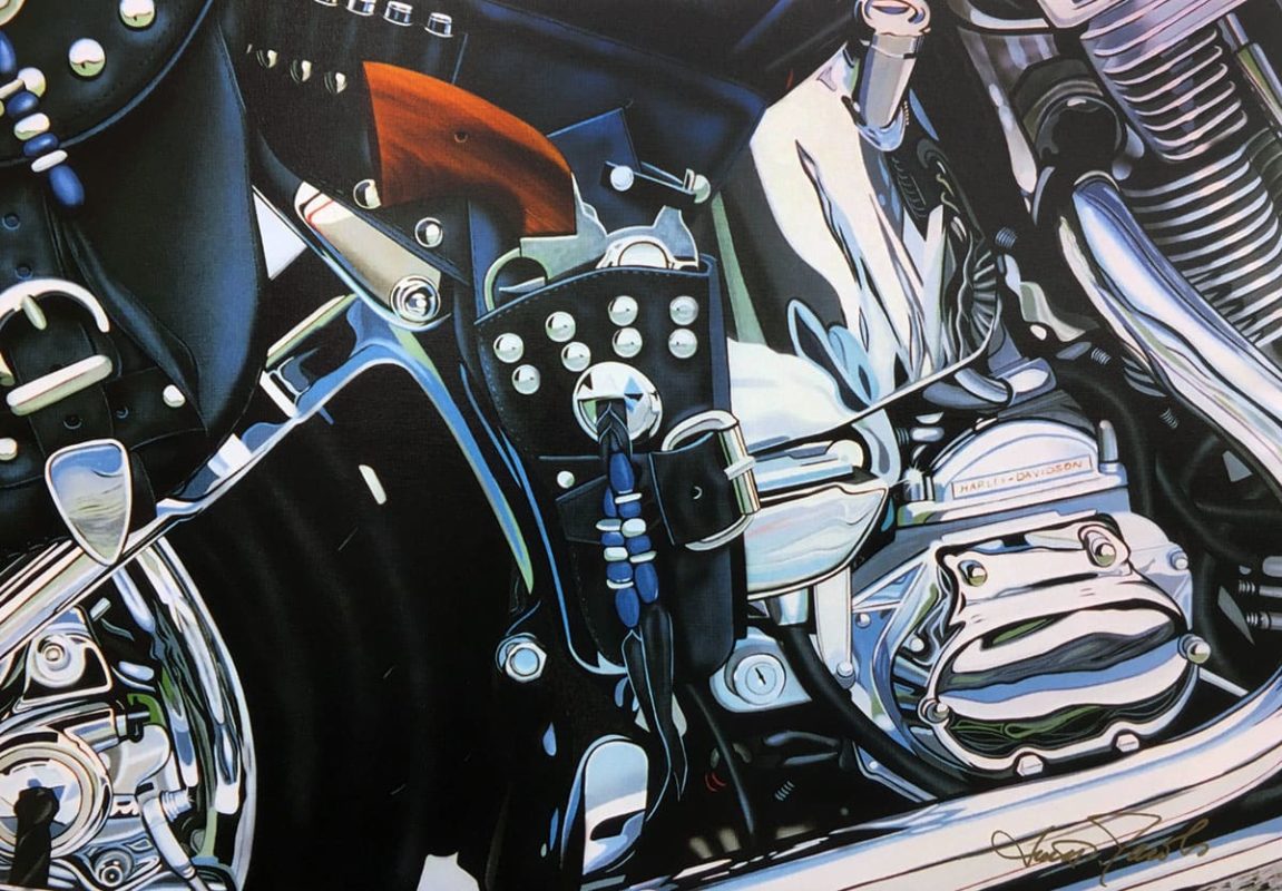 Outlaw SOLD OUT | Harley Davidson Art | Jacobs Gallery