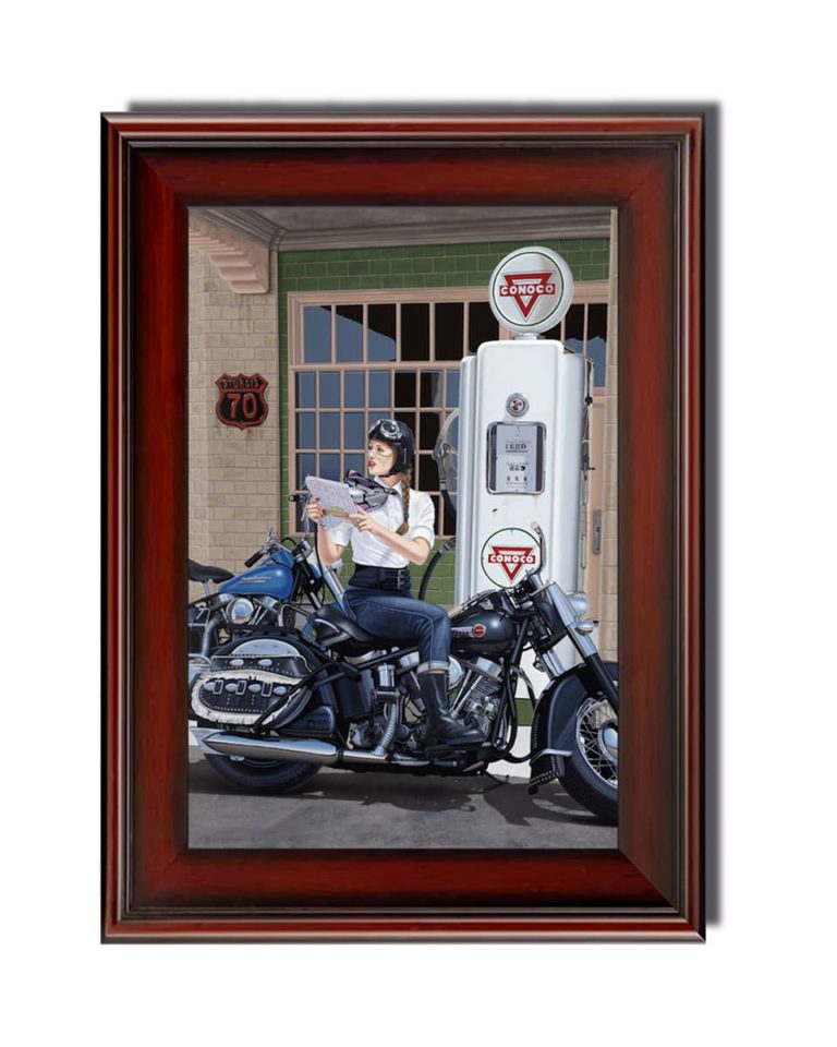 My Way or the Highway | Harley Davidson Art | Scott Jacobs Gallery