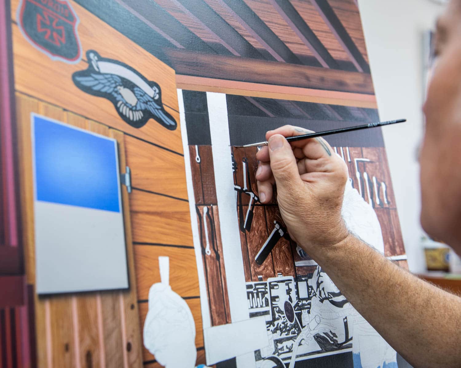 Scott's 80th Sturgis Rally Painting | BLOG | Jacobs Gallery