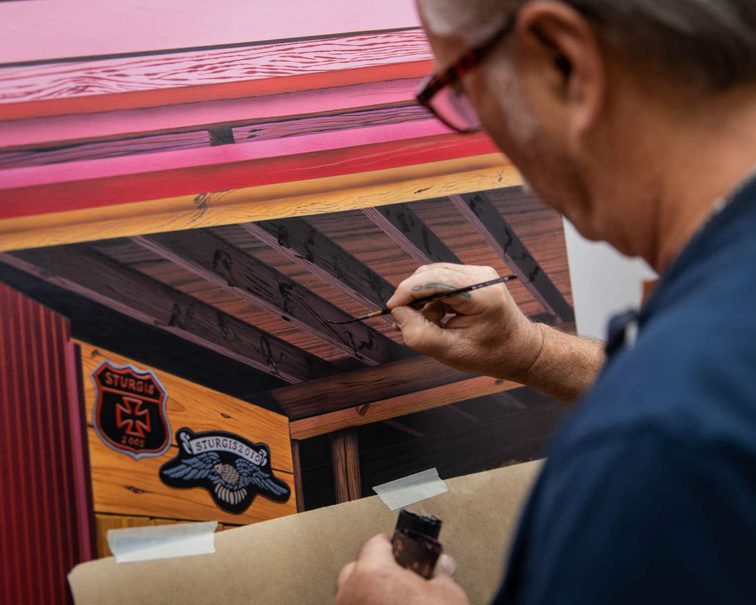 Scott's 80th Sturgis Rally Painting | BLOG | Jacobs Gallery